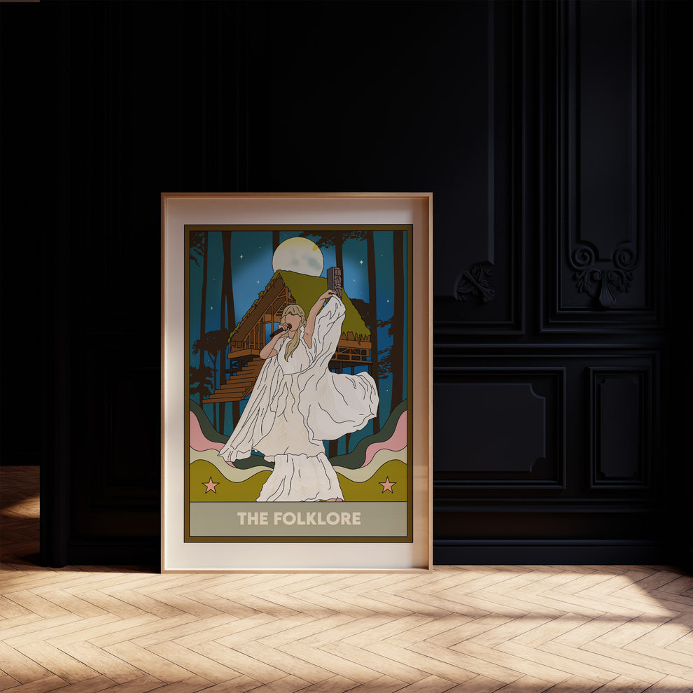 The Folklore Eras Tarot Print – Twisted Rebel Designs