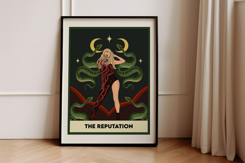 The Reputation Eras Tarot Print – Twisted Rebel Designs