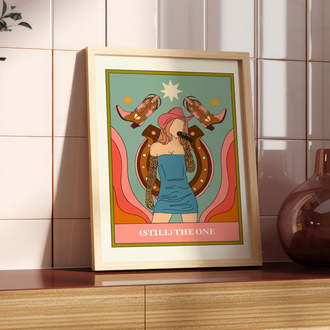 Shania Twain Tarot Card Art Print – Twisted Rebel Designs