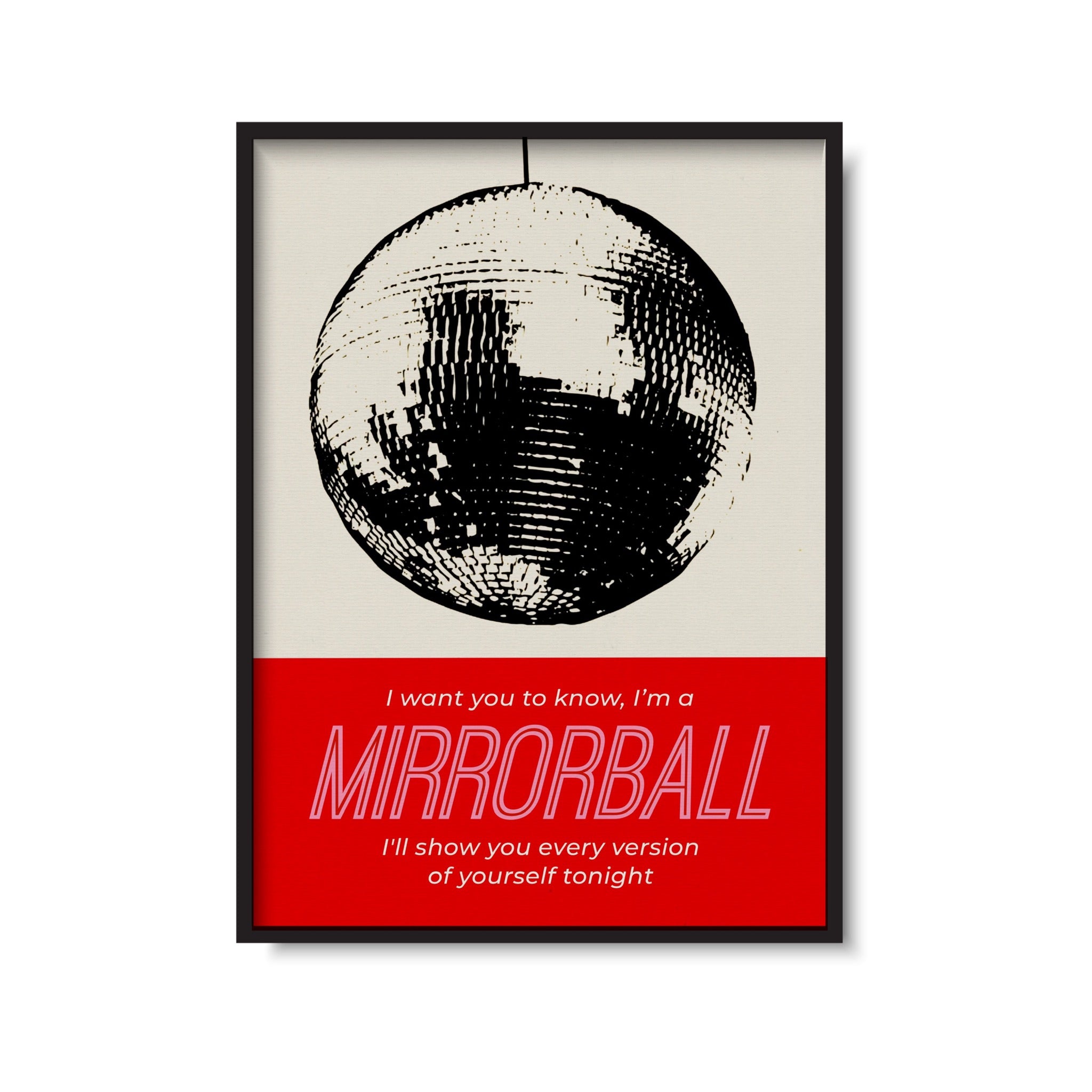 Mirrorball Print – Twisted Rebel Designs