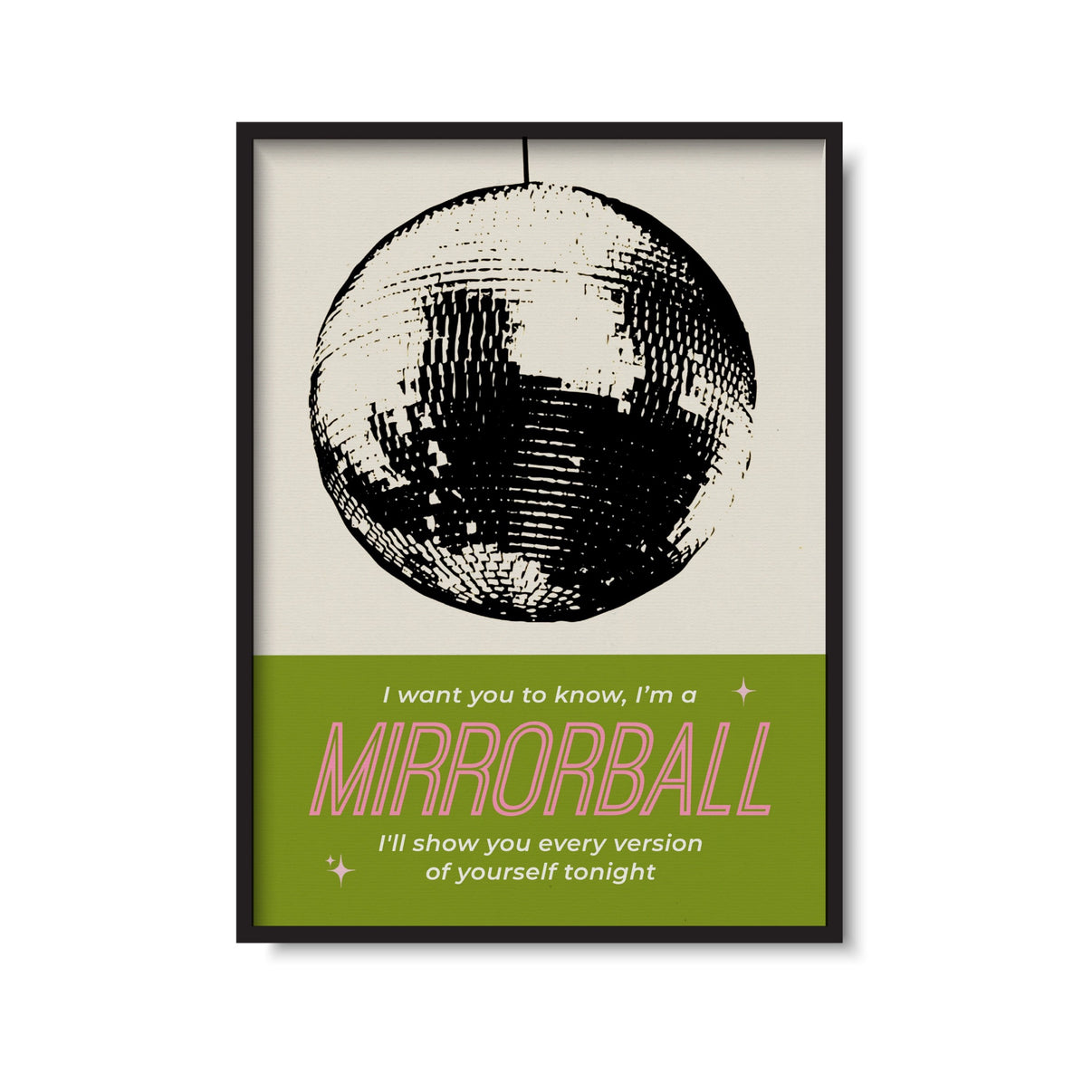 Mirrorball Print – Twisted Rebel Designs