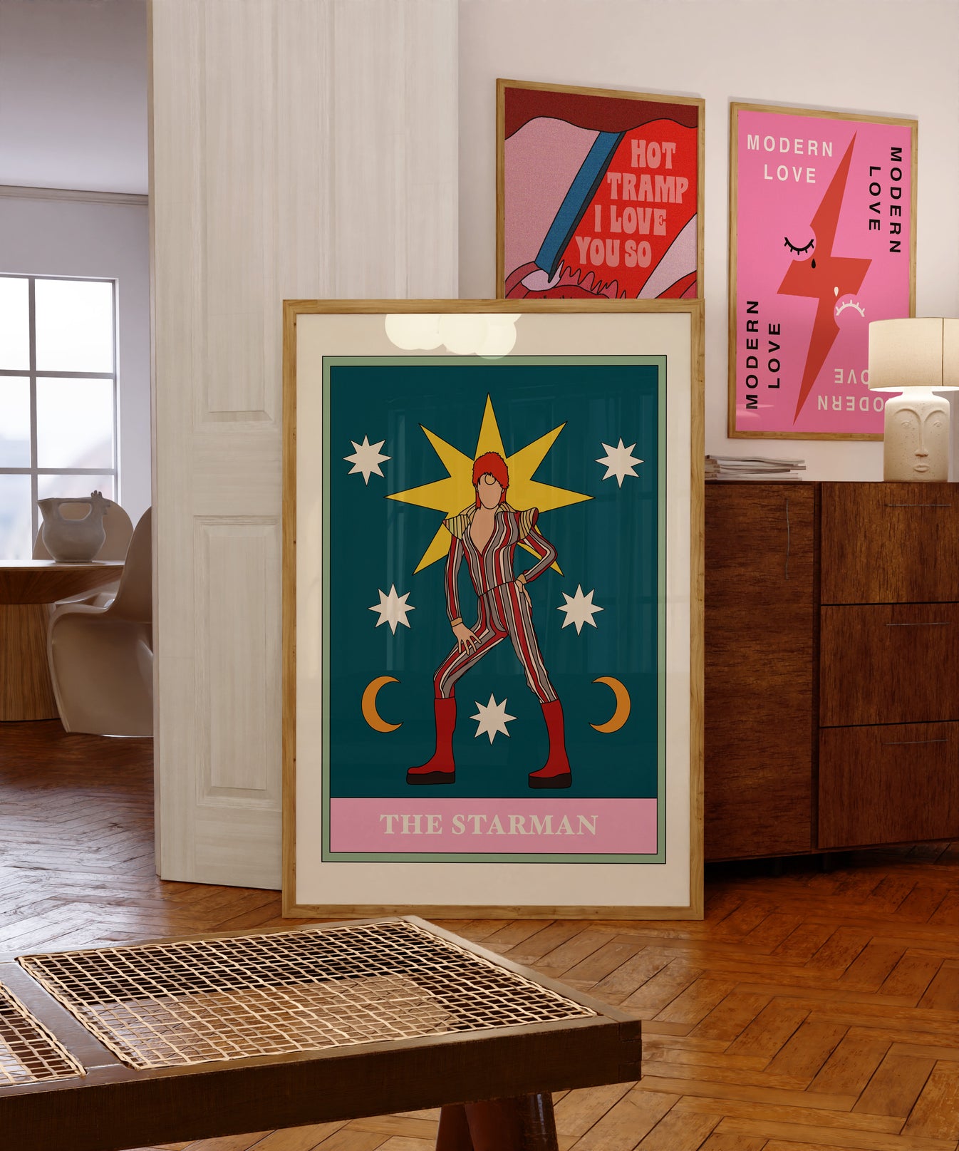 The Starman Bowie Tarot Print – Twisted Rebel Designs