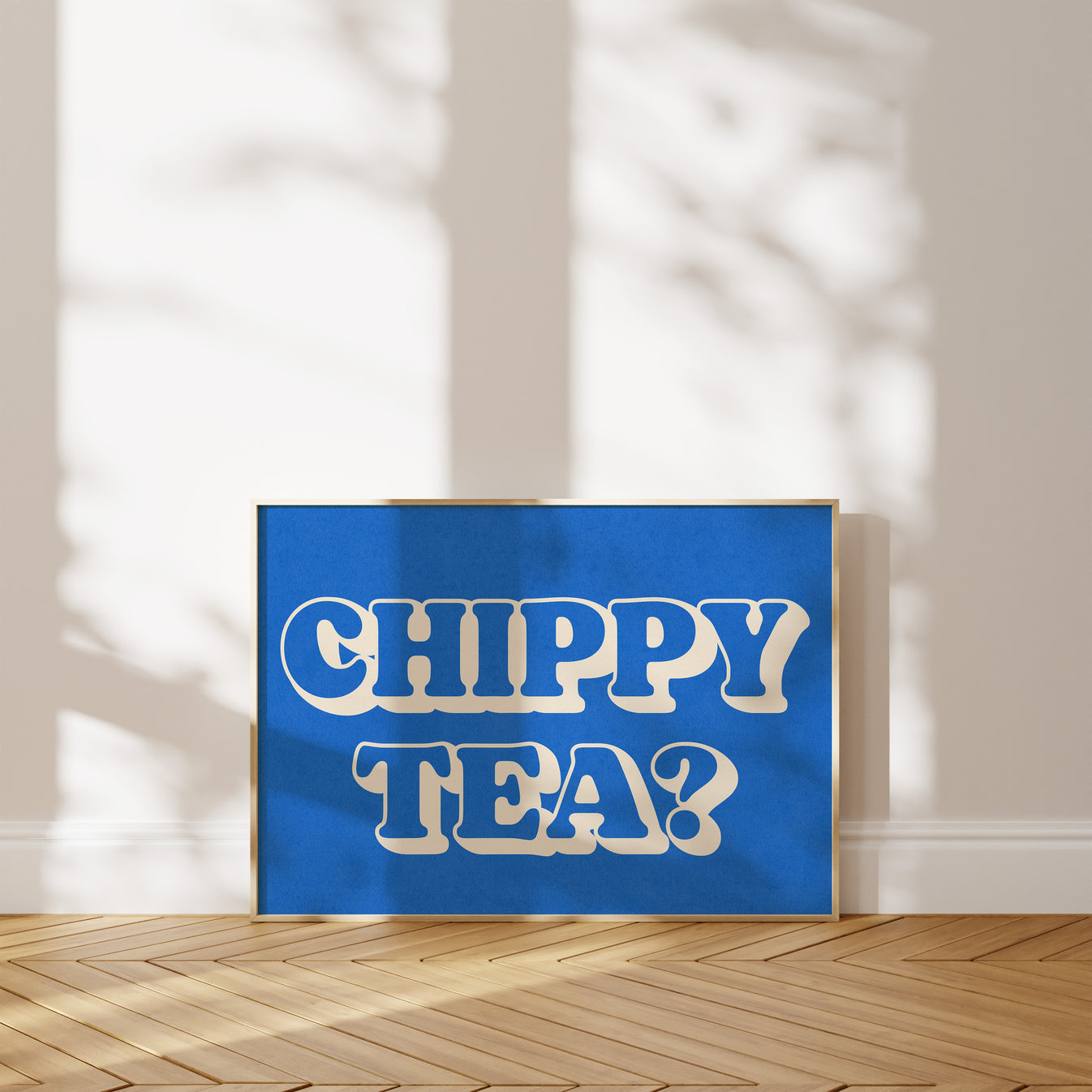 Chippy Tea? Print – Twisted Rebel Designs