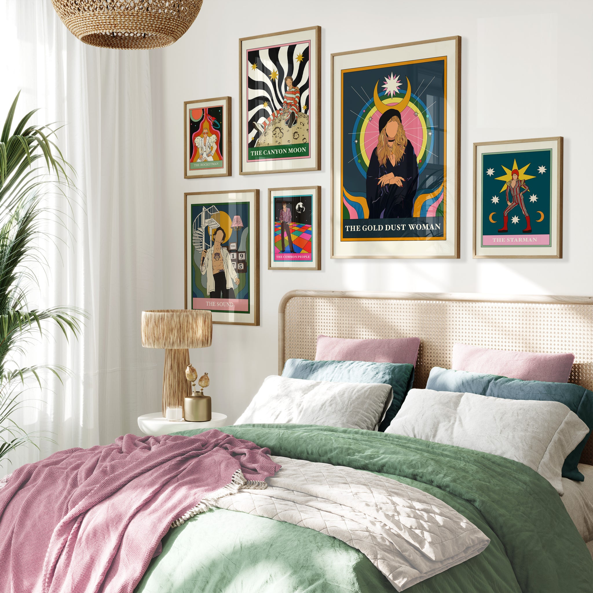 The Gold Dust Woman Tarot Card Art Print – Twisted Rebel Designs