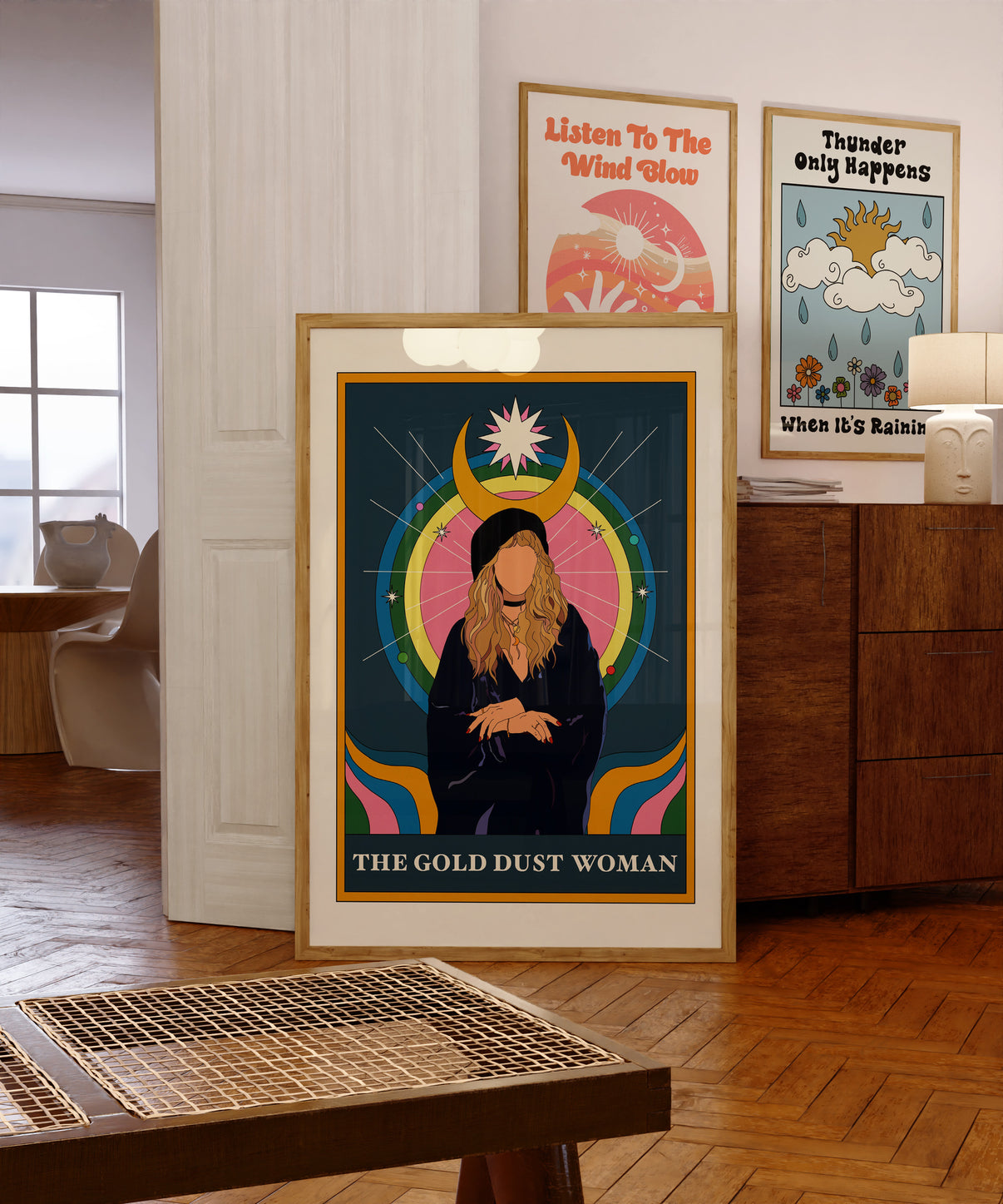 The Gold Dust Woman Tarot Print – Twisted Rebel Designs